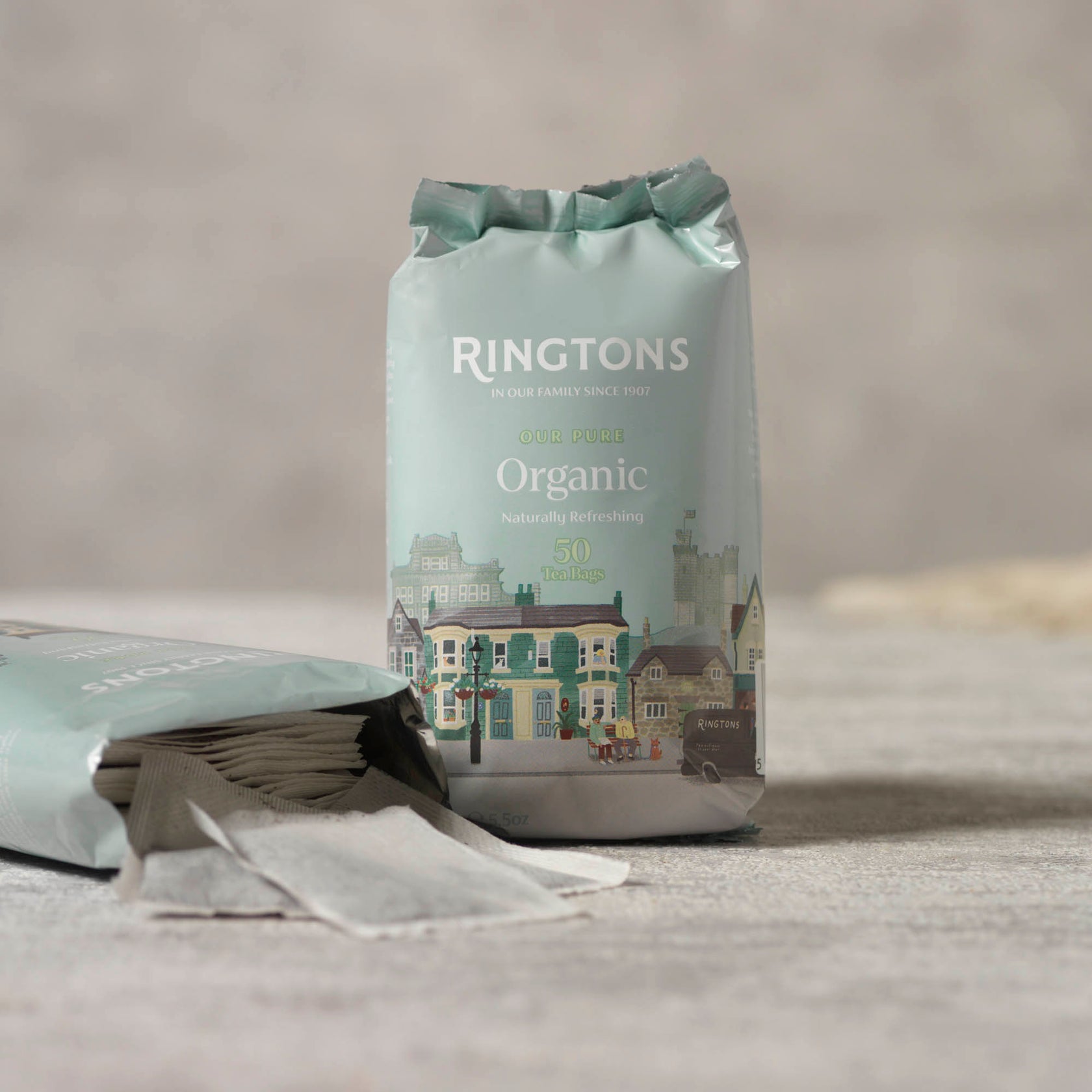 Ringtons Organic Tea Bags x 100 | Ringtons
