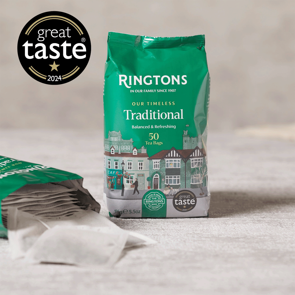 Ringtons Traditional Tea Bags x 50| Ringtons