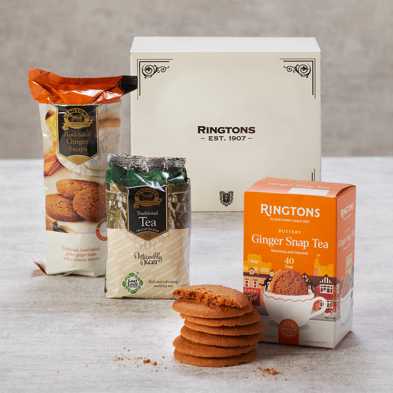 Ginger Snap Tea Gift Box – Ringtons