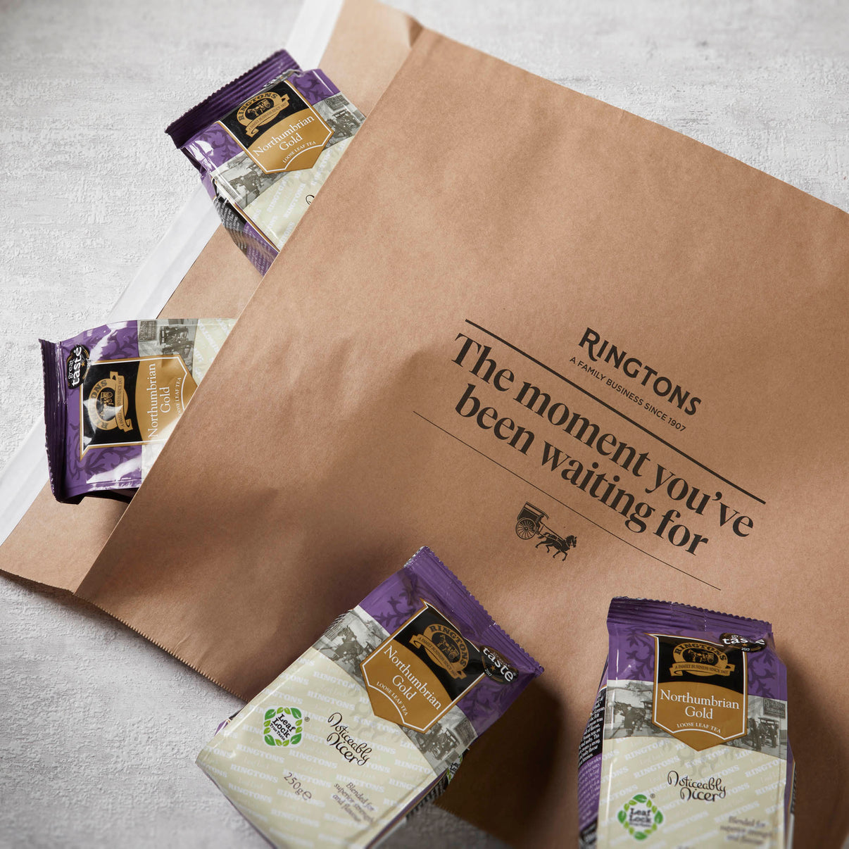 Northumbrian Gold Loose Tea Bundle x4 – Ringtons